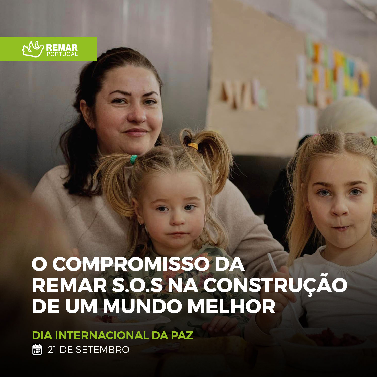 Dia Internacional da Paz: A Atuação da REMAR SOS na Ucrânia - Remar ...